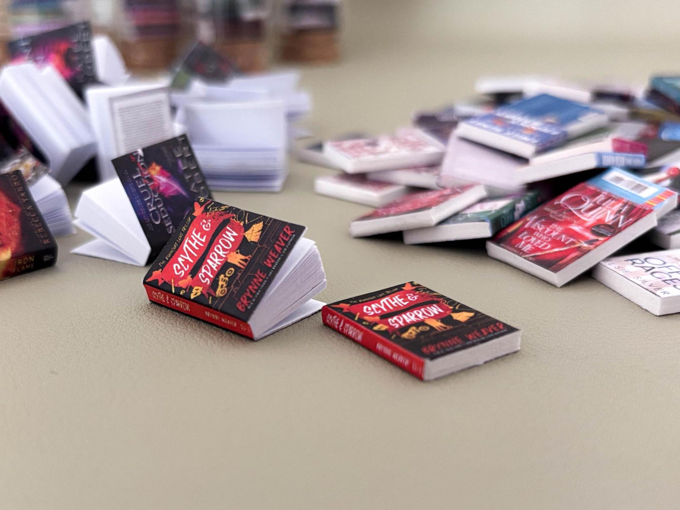 Mini TBR Jar, Book Tube With Random or Custom Books Gift for Book Club ...