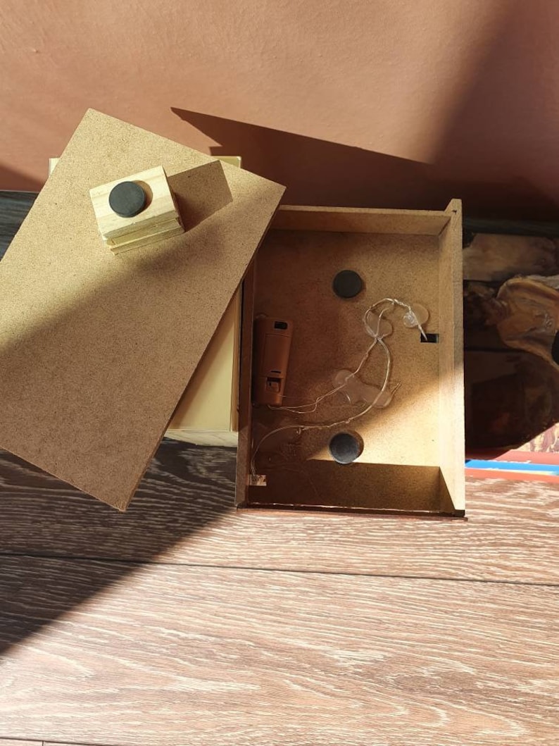 Book Nook Miniature Library Diorama for Birthday and Homewarming Gift ...