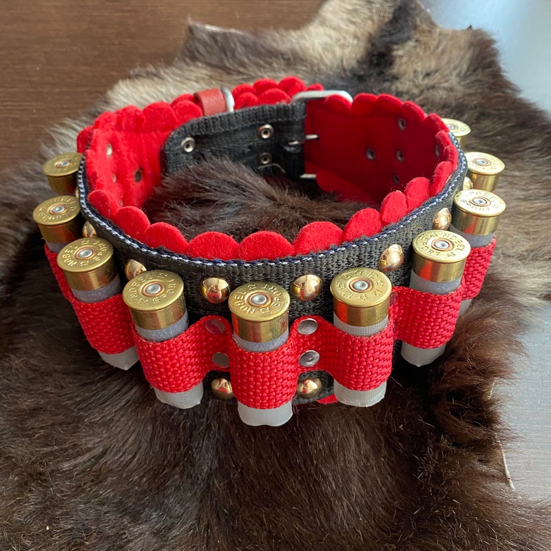 Bullet Dog Collar - Etsy