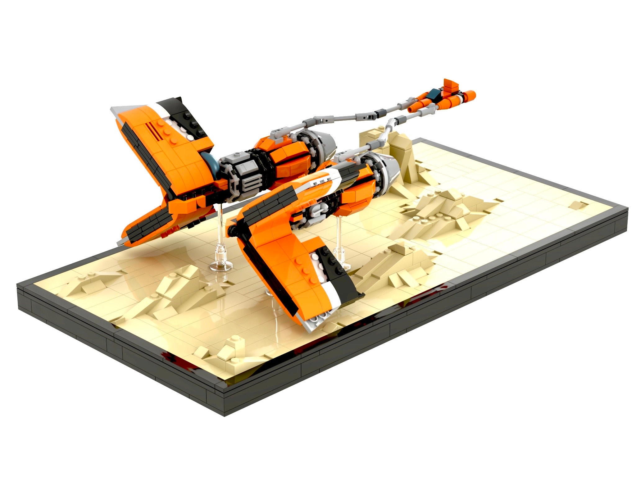 Sebulba Pod Racer Diorama - Etsy