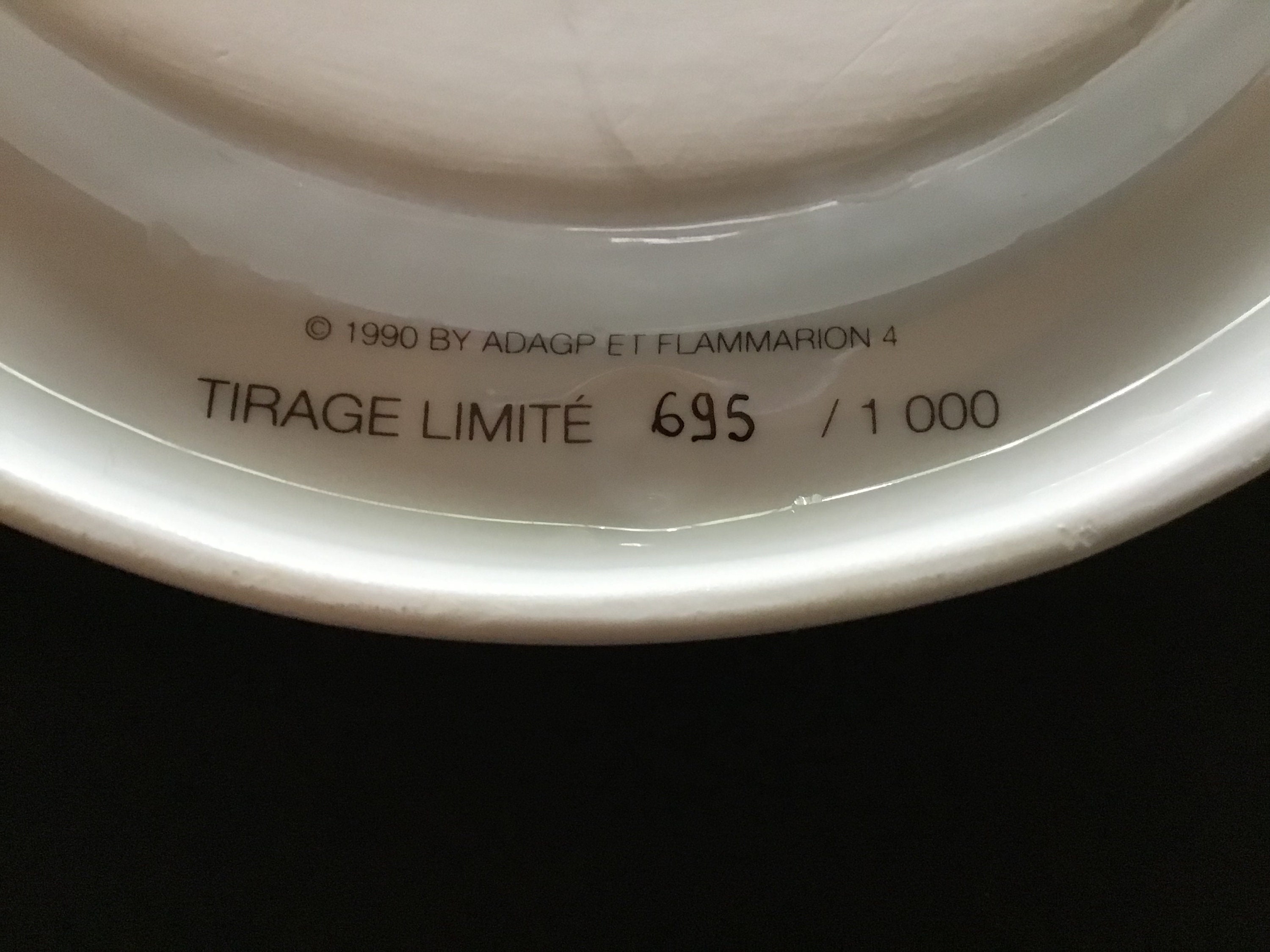 Ashtray René Magritte Limited Edition 1990s - Etsy Ashtray René Magritte Limited Edition 1990s - Etsy
