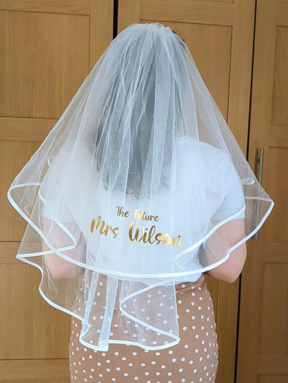 Classy Bachelorette Veil