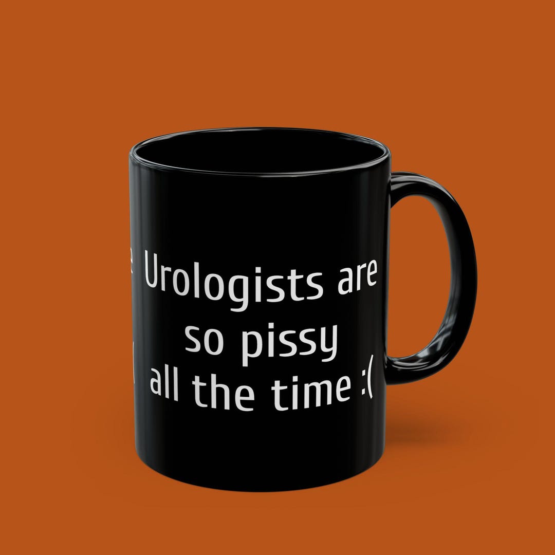 Funny Doctor and Nurse Mugs Black Porcelain Coffee Cups With Humorous ...