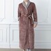 Luxury Warm House Robe Cozy Coral Fleece Plush Velvet Winter - Etsy