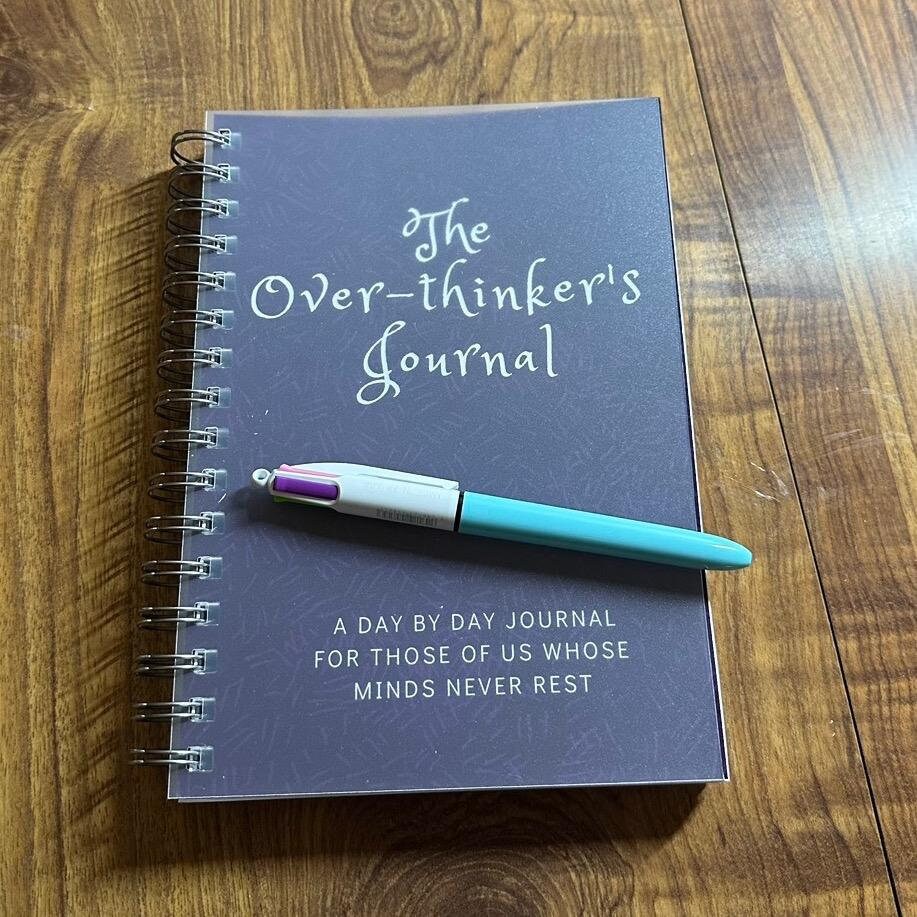The Over-thinker's Wire Bound Journal - Etsy