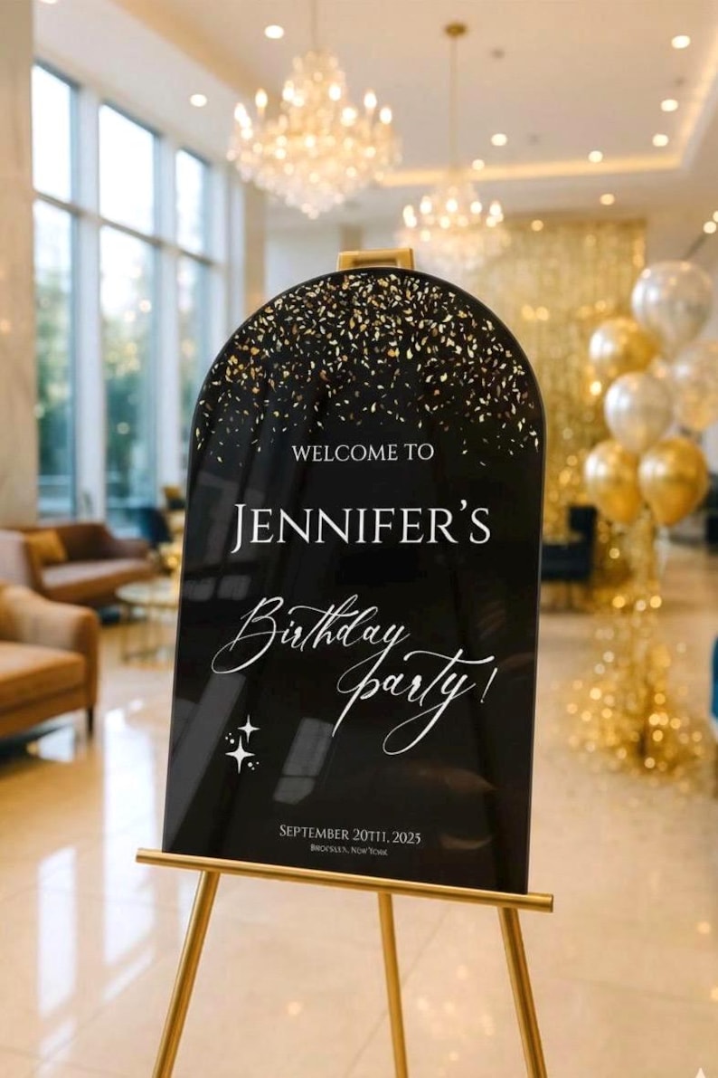 Happy Birthday Sign, Welcome Board, Party Decorations - Etsy