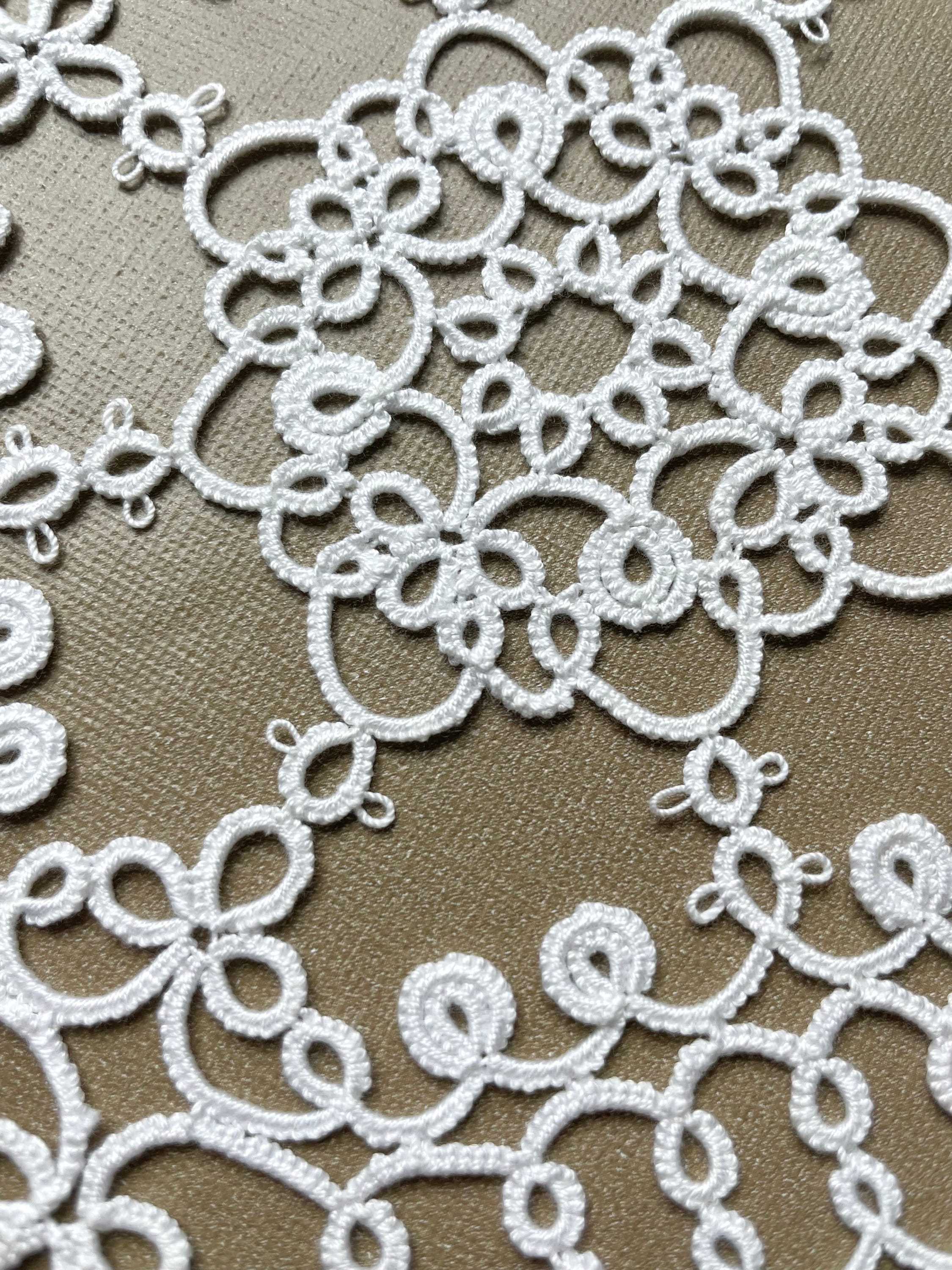 Tatting Pattern PDF Download for Square Shuttle Tatted Doily - Etsy