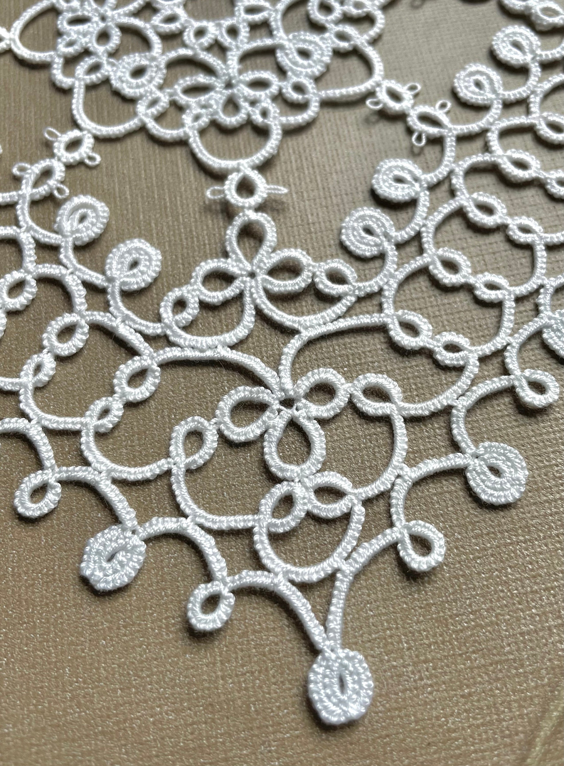 Tatting Pattern PDF Download for Square Shuttle Tatted Doily - Etsy