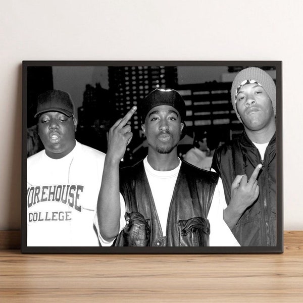 Tupac and Biggie - Etsy