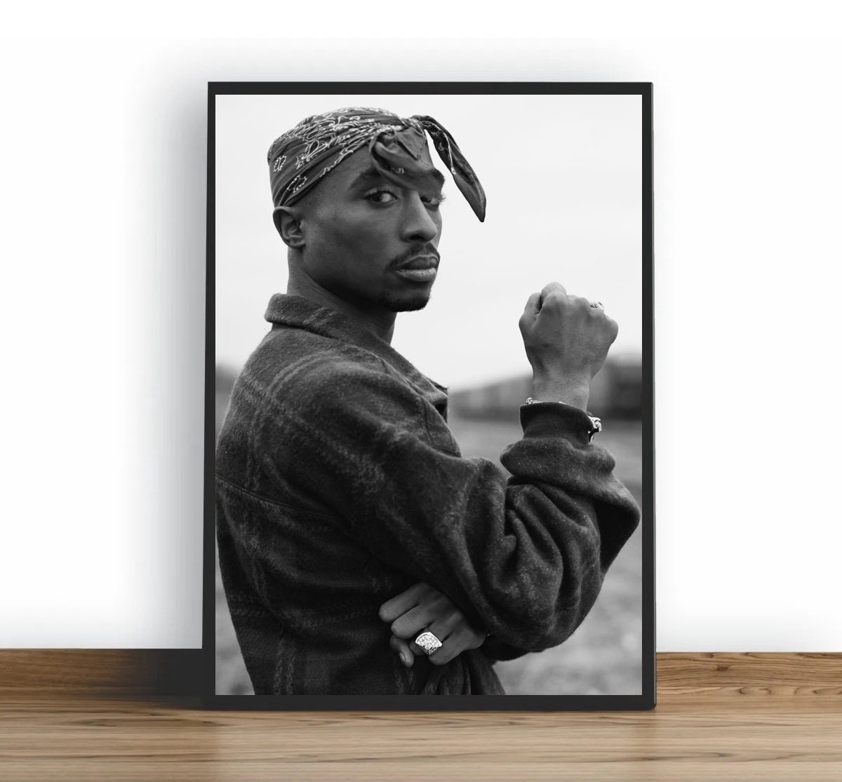 Tupac 2Pac Poster, Music Premium Matte Vertical Poster Designed & Sold ...