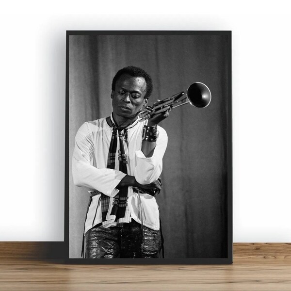 Miles Davis Poster - Etsy