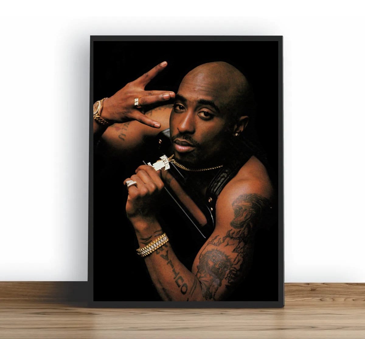 Tupac Smoking Poster