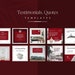 Red Real Estate Instagram Templates: Realtor Social Media (canva ...