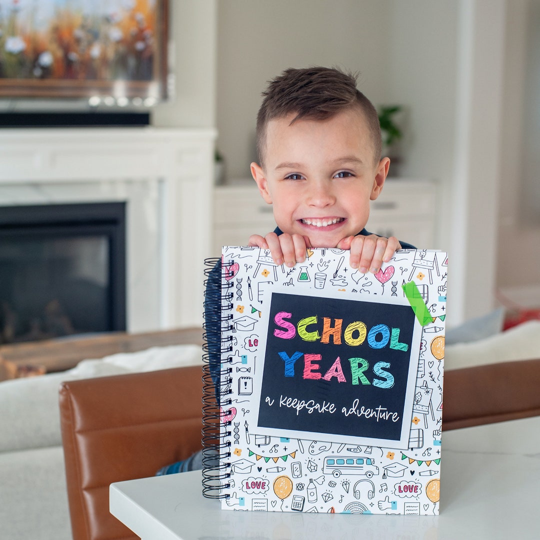 School Years Memory Book Canadian School System EN Memory Book, First ...