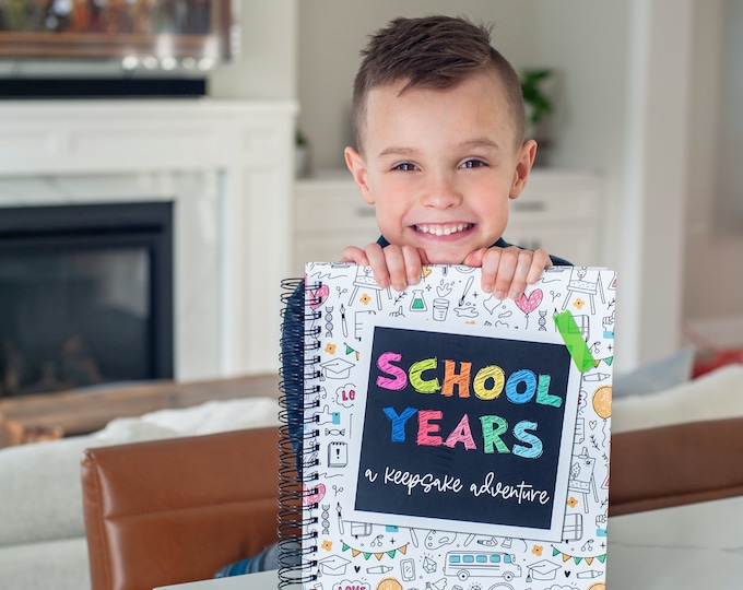 School Years Memory Book - Canadian School System (EN) - Memory Book ...