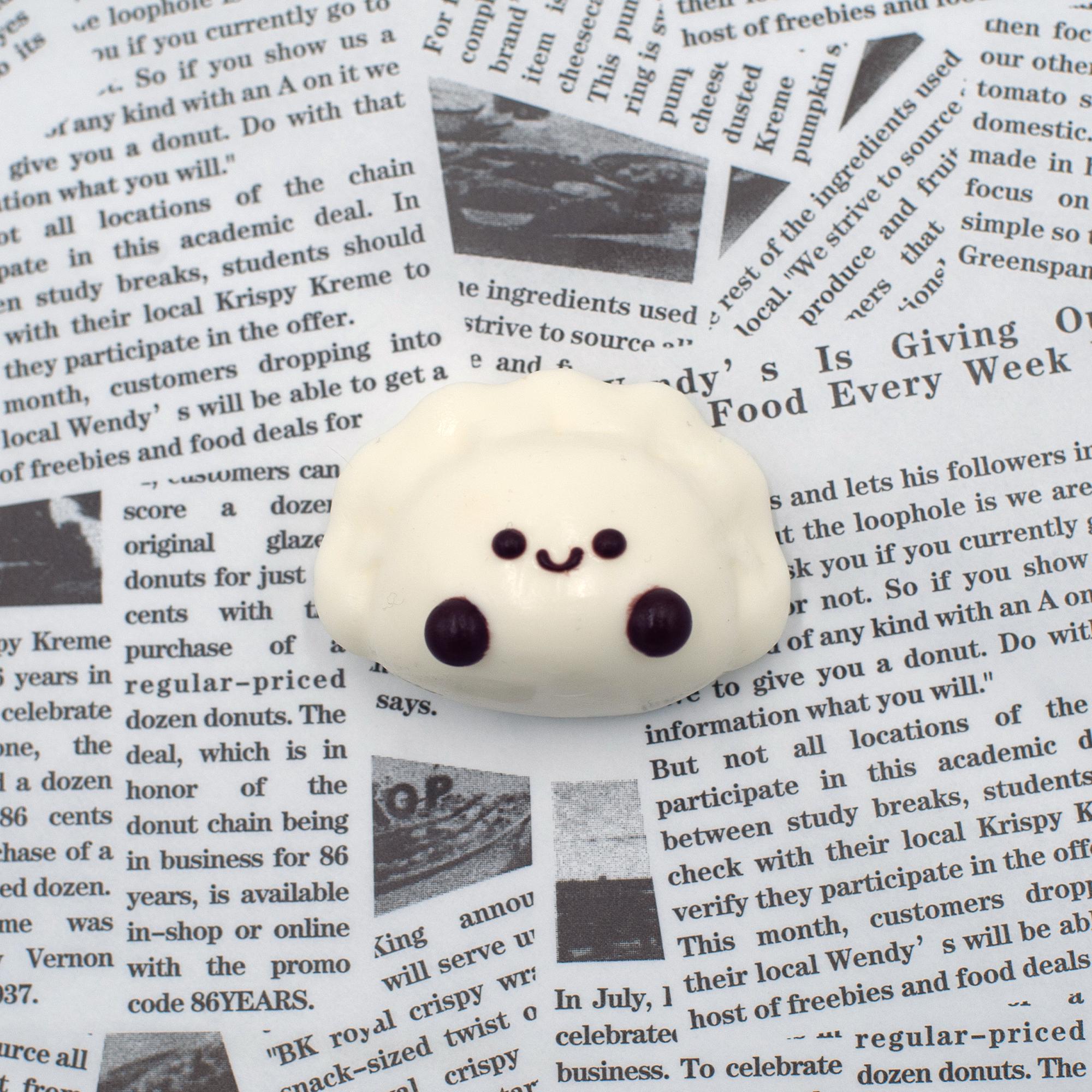 Taba Squishy - Dumpling Soft Squishy Toy in a Bag, Kawaii Desk Toy ...