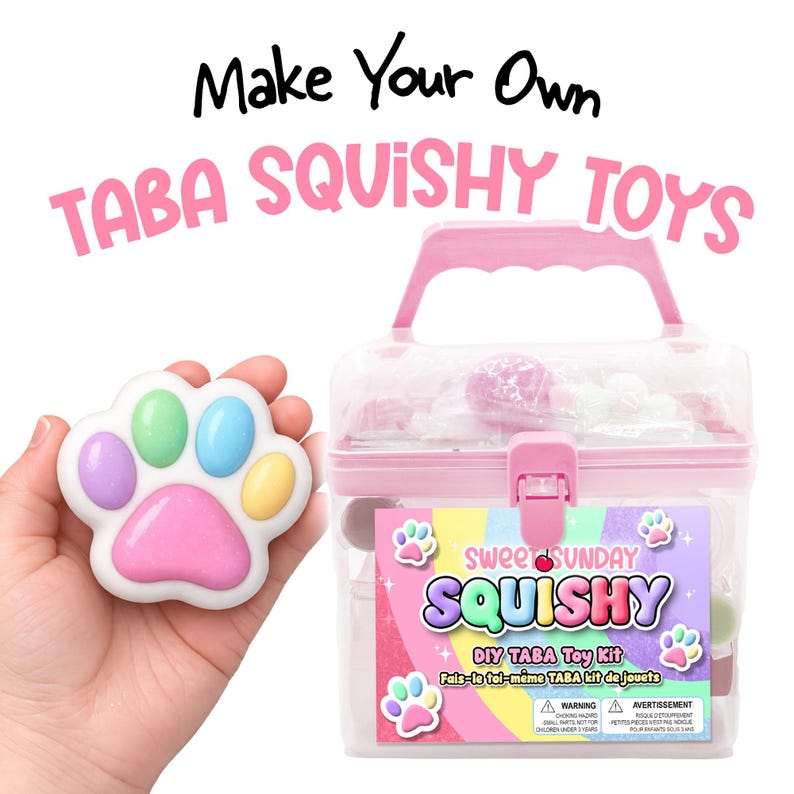 Taba Squishy Kit, DIY Squishy Kit for Kids, Squishy Making Kit, Make ...