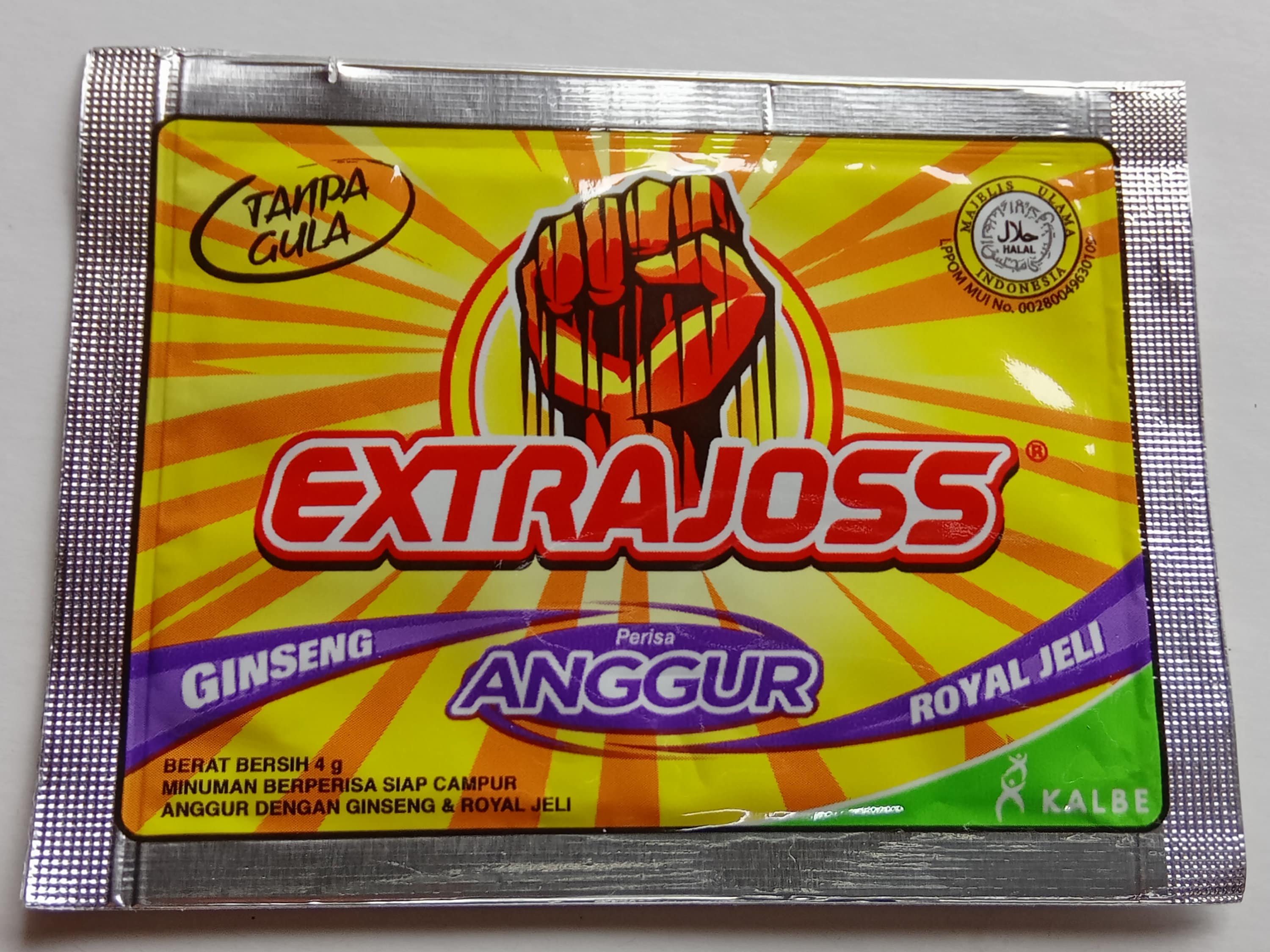 Energy Drink Powder..extra Joss Instant Sachet Cocktail Mix.. + Ginseng ...