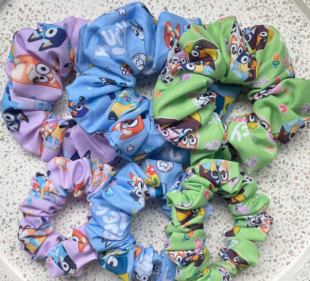 Bluey Collection Kids Scrunchies Medium and Minis - Etsy