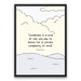 Loneliness Quote Wall Art | Modern Art Posters | Quote Wall Art ...