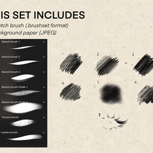 Sketch Brushes Portrait for Procreate | Digital Sketch Brushes | Sketch ...