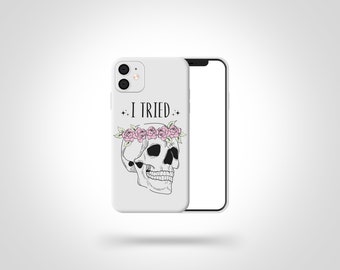 Skull Mobile Phone Case - Etsy