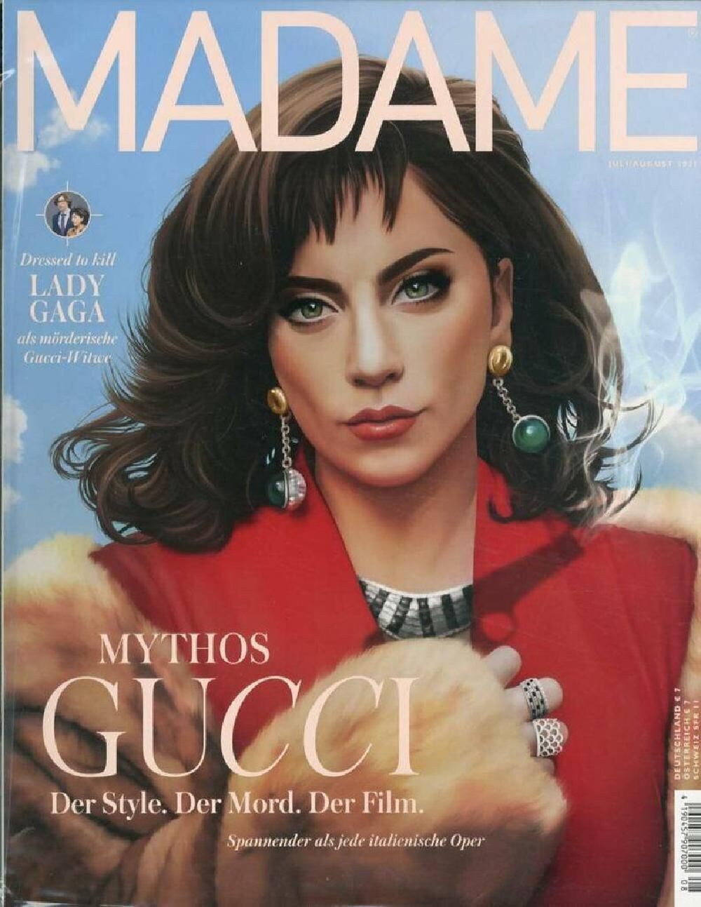 Lady Gaga Glamour Magazine Cover