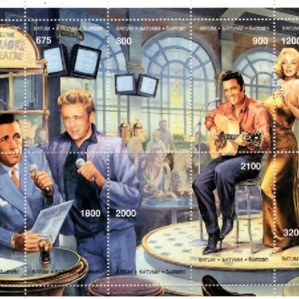 Marilyn Monroe Elvis Presley Humphrey Bogart James Dean - Etsy