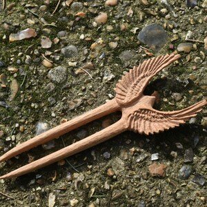 Unique Wing Shaped Hair Fork/stick Limited to 1 - Etsy