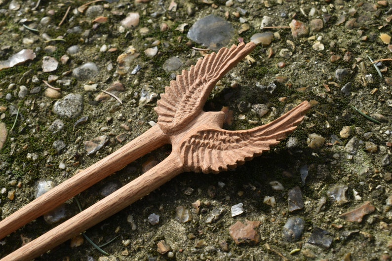 Unique Wing Shaped Hair Fork/stick Limited to 1 - Etsy