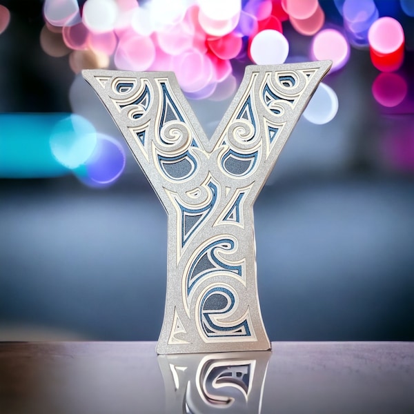 Monogram Letter Y - Etsy