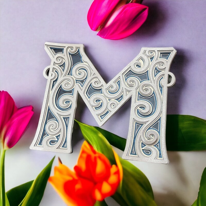 M Monogram - Etsy