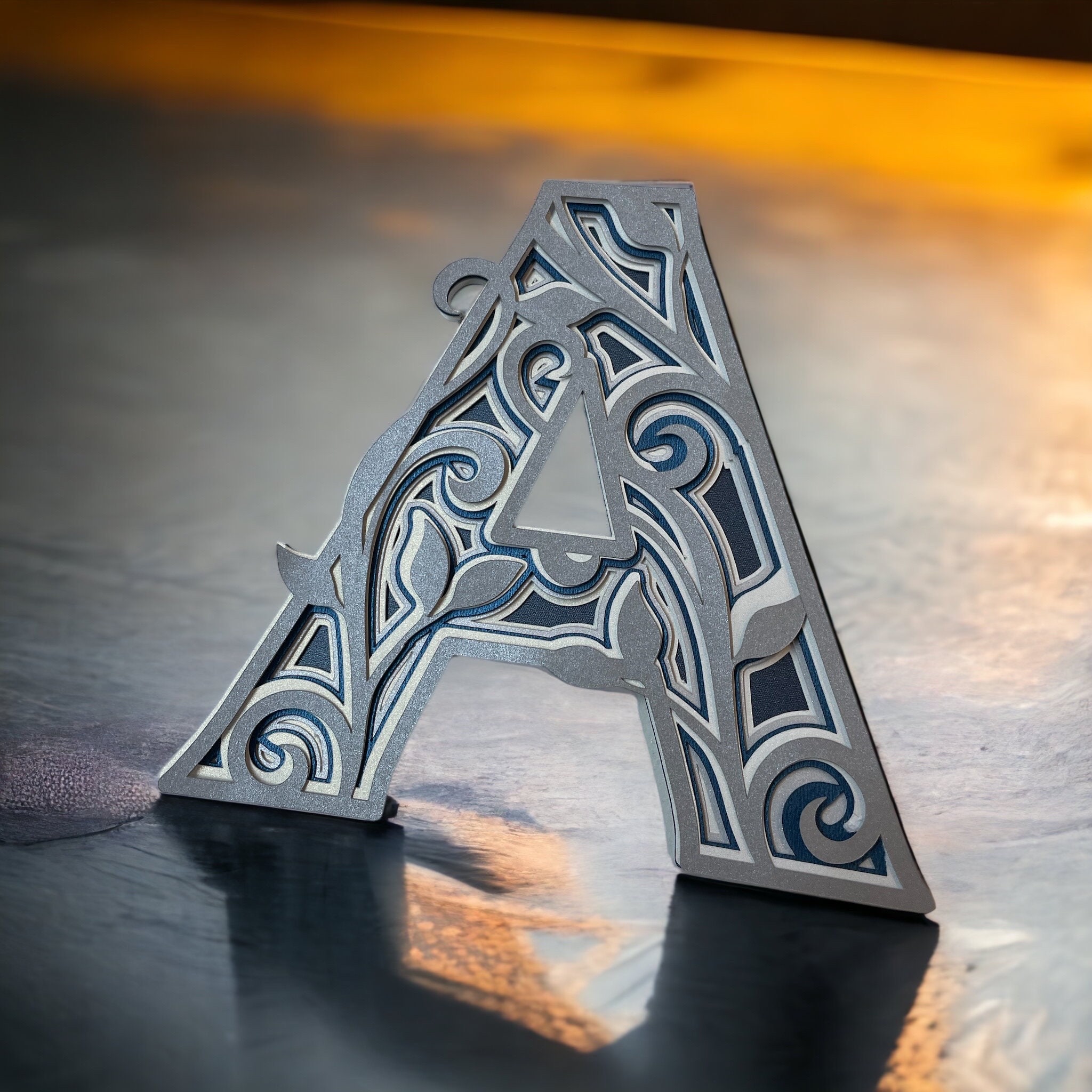 Letter A Monogram Letter SVG Instant Download Design File Layered ...