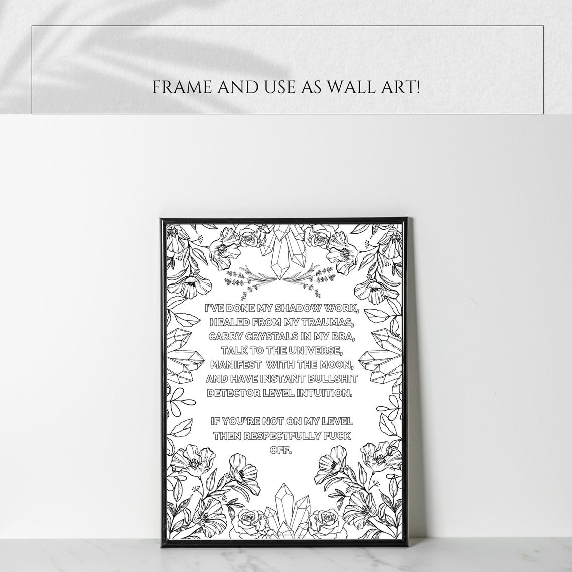 Generational Curse Breaker Coloring Page - Witchy Coloring Page ...