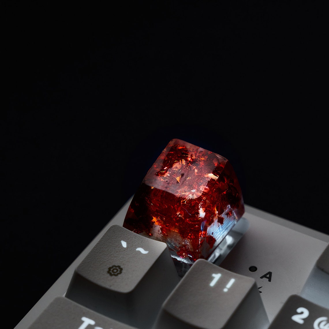 Artisan Keycap, Ruby Keycap , Keycap Handmade SA Keycaps for Cherry MX ...