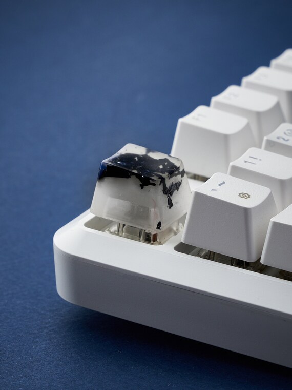 Artisan Keycap Black and White Keycap Keycap Handmade OEM - Etsy Australia