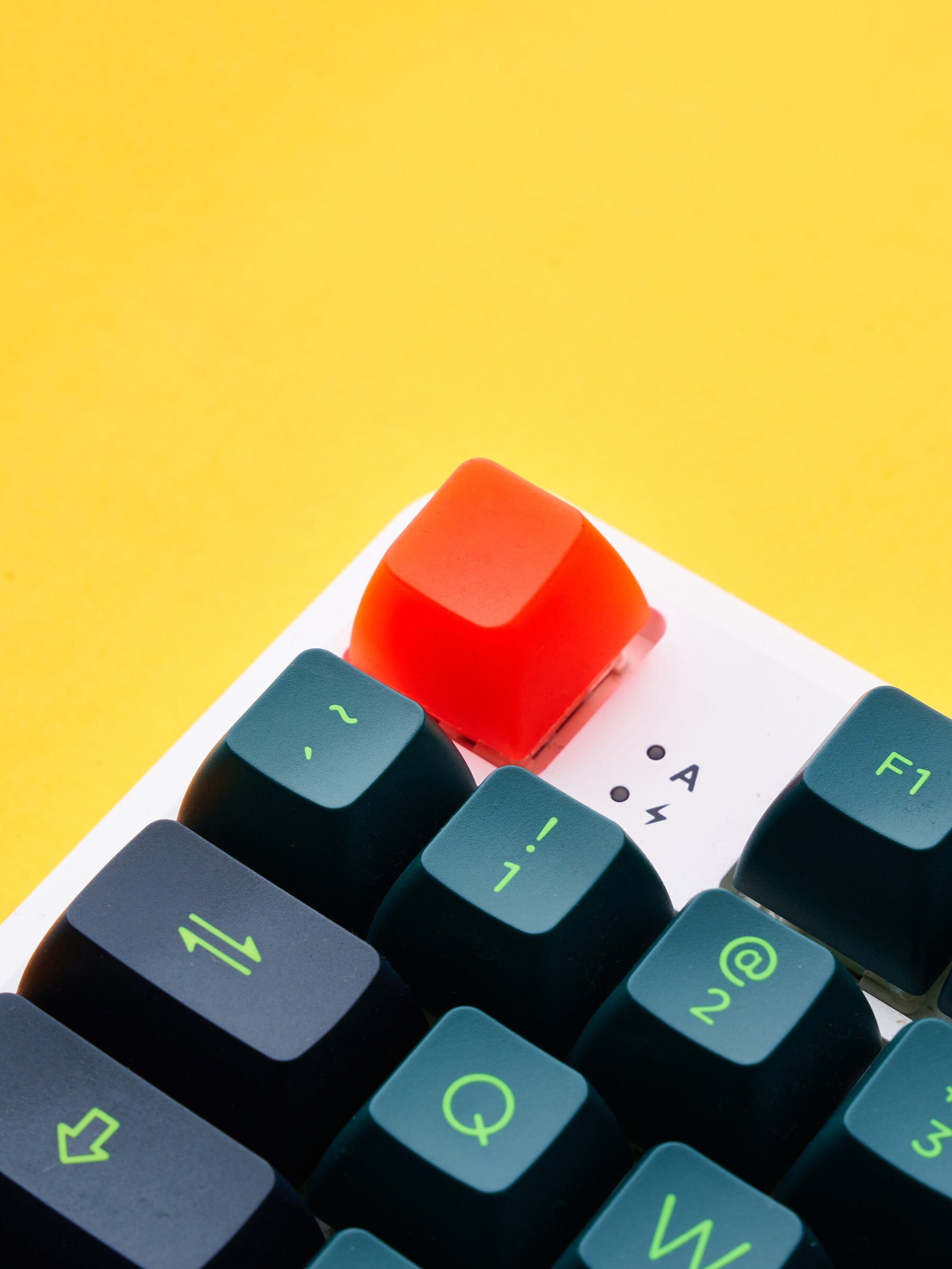 Artisan Keycap, Keycap, Frosted Orange Keycap , Keycap Handmade SA ...