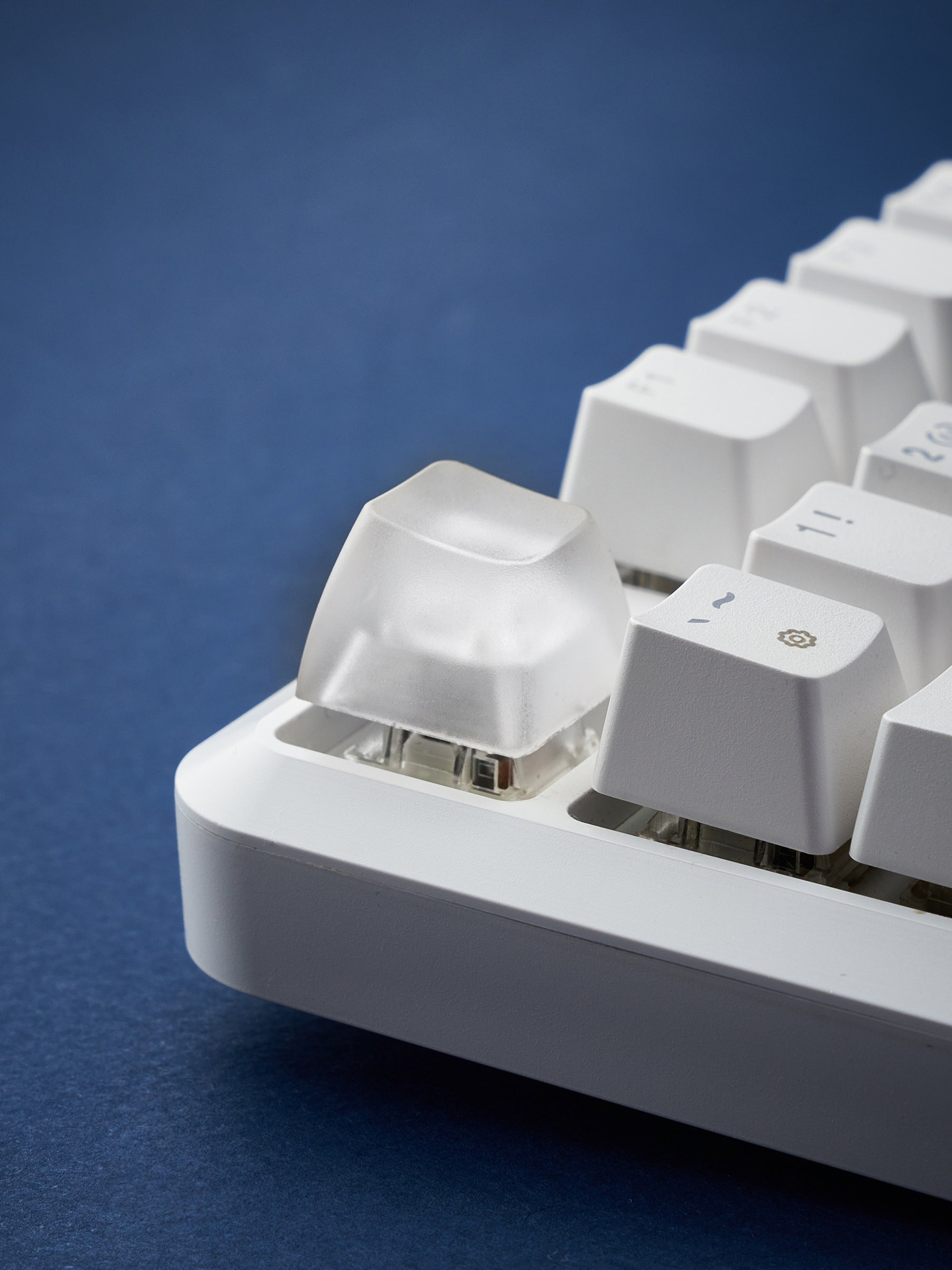 Artisan Keycap Keycap Clear Frosted Keycap Keycap Handmade - Etsy