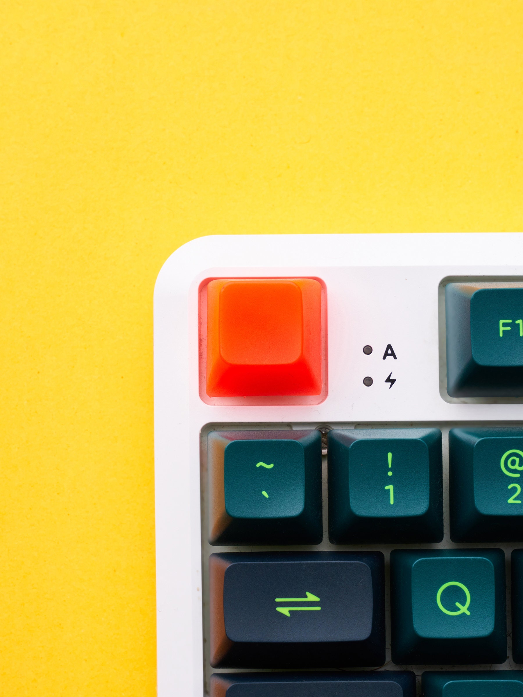 Artisan Keycap, Keycap, Frosted Orange Keycap , Keycap Handmade SA ...