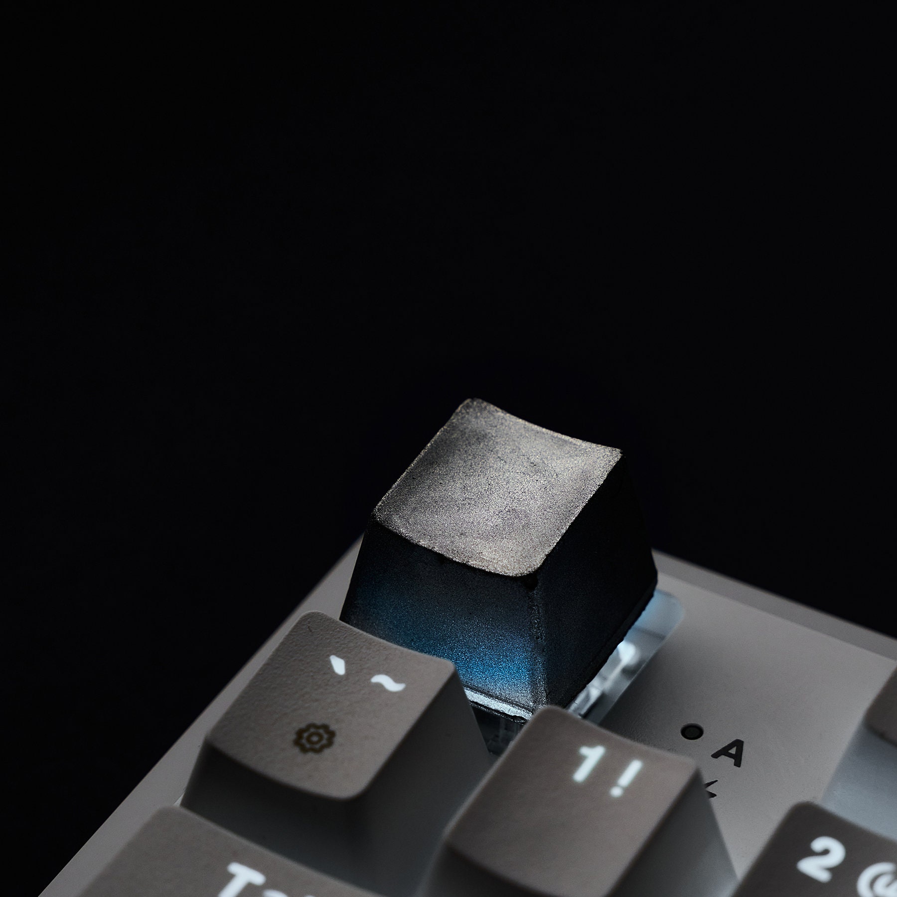Artisan Keycap Metal Look Keycap Keycap Handmade OEM Back - Etsy
