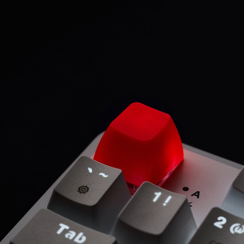 Artisan Keycap, Keycap, Frosted Orange Keycap , Keycap Handmade SA ...