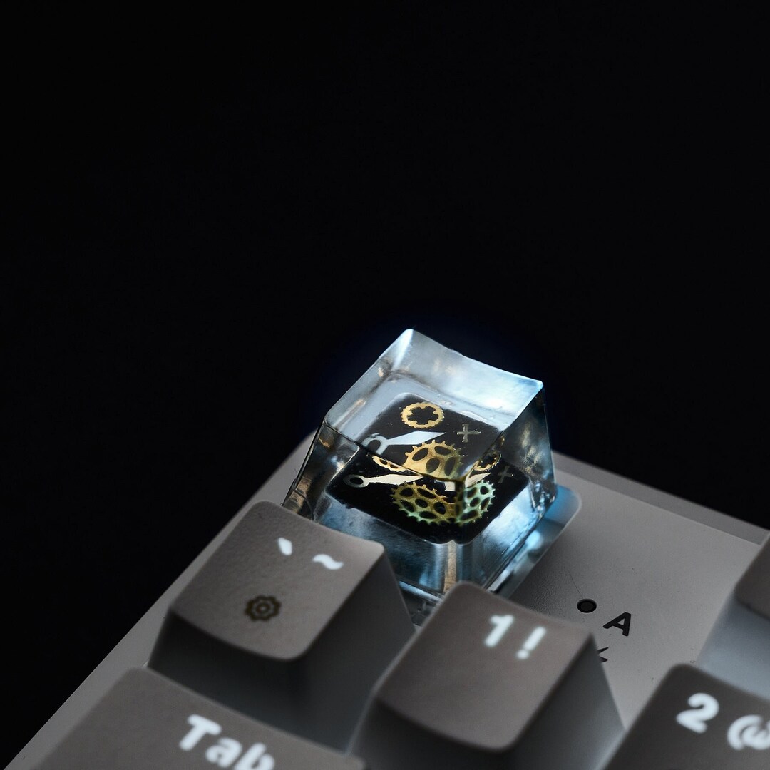 Artisan Keycap Gear Keycap Keycap Handmade OEM Back Lit OEM Profile for ...