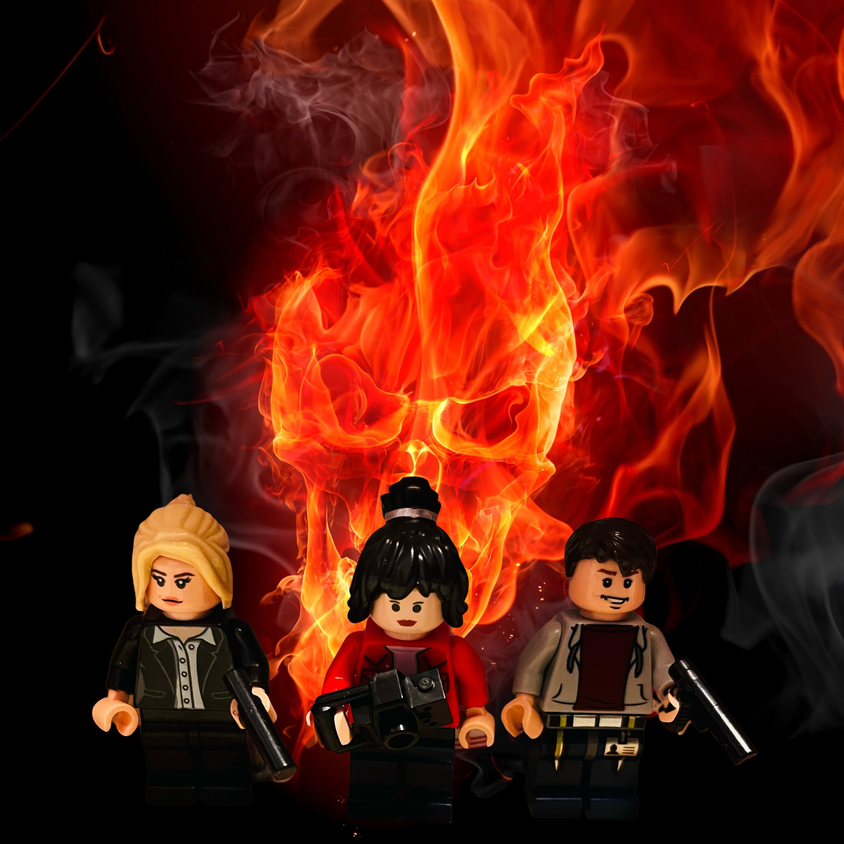 Devil Inspired Brick Characters: Devil Angel Detective Lucifer TV Show ...