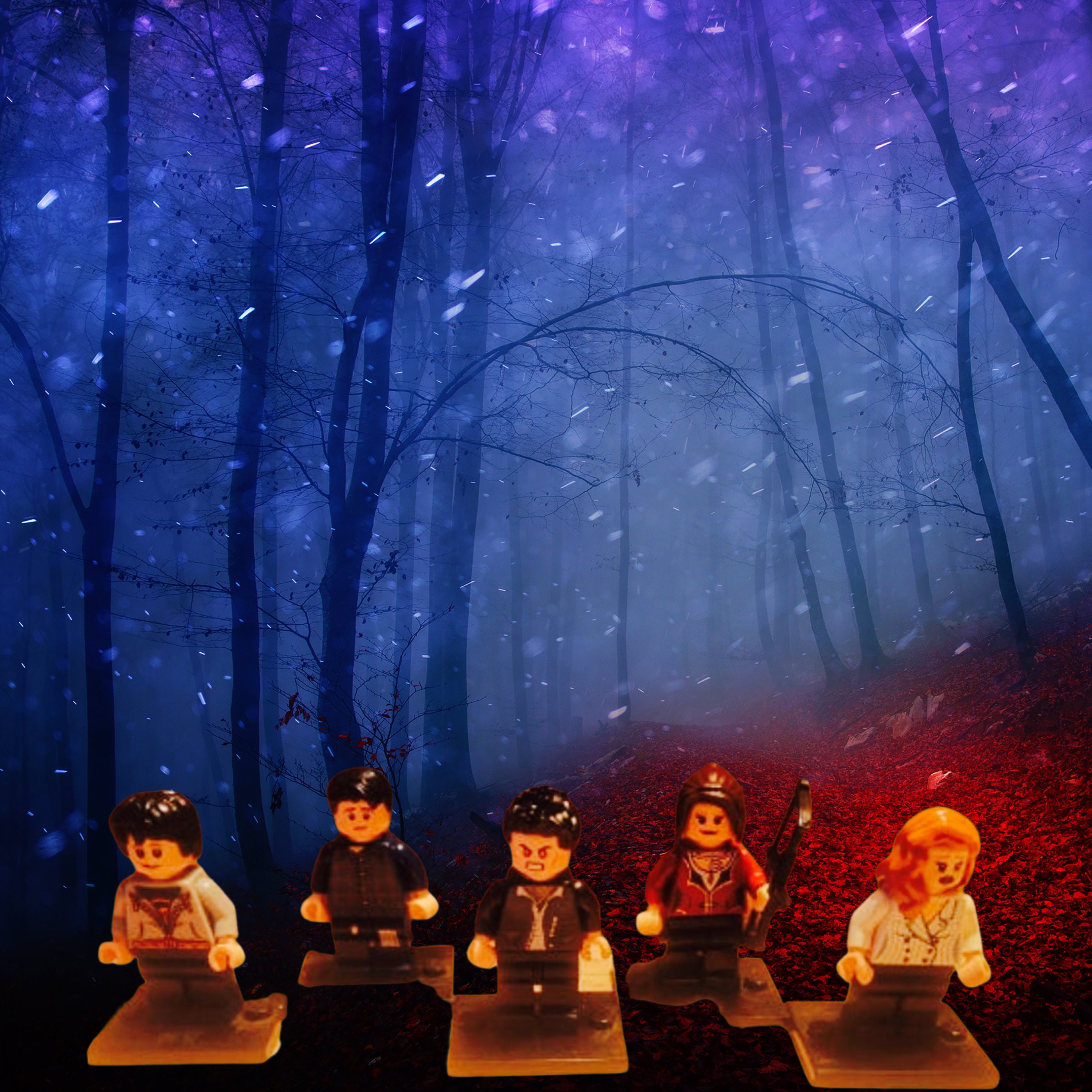 Wolf Inspired Brick Characters:~ Scott ~ Derek ~ Beacon Hills ~ Argent ...