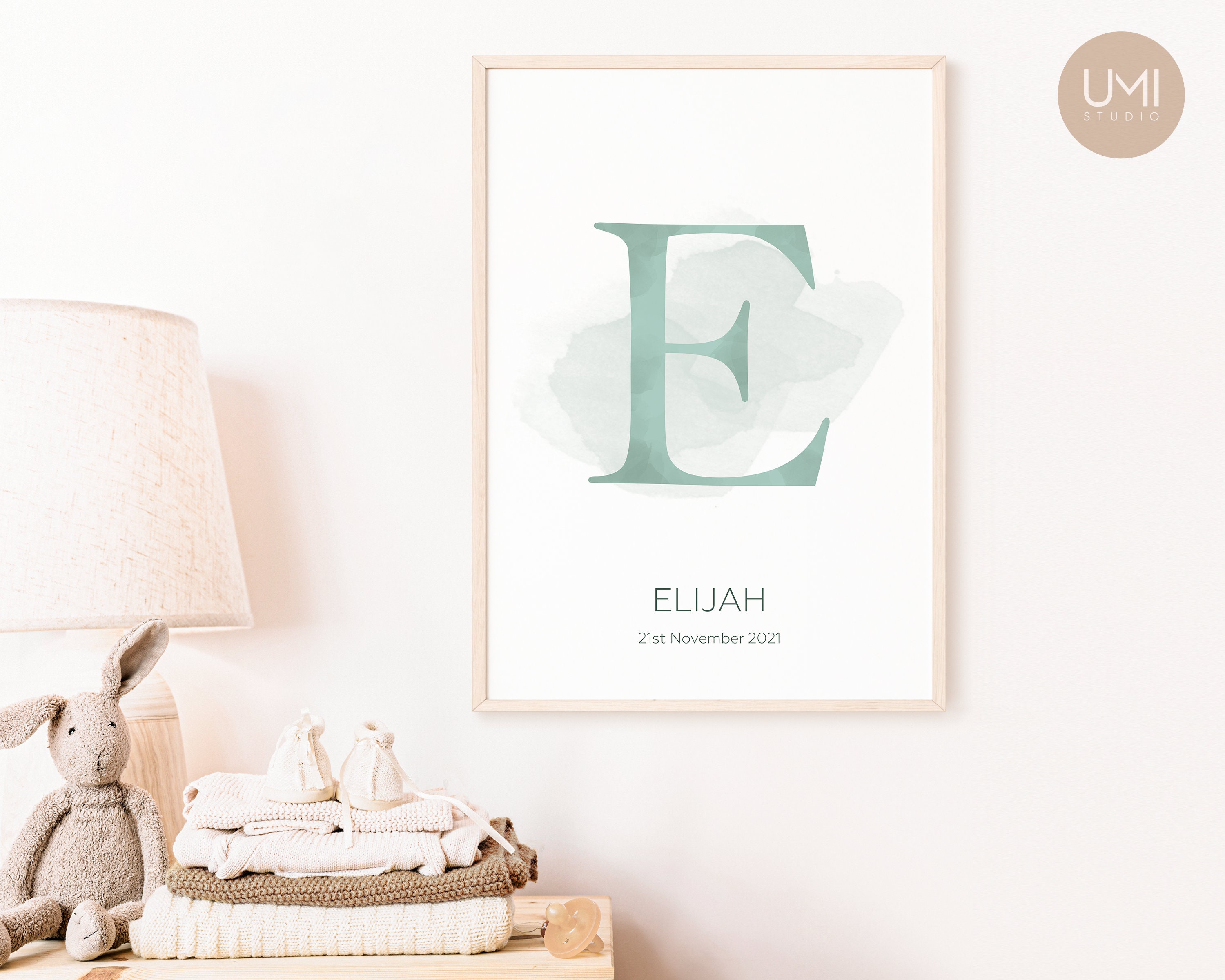 Custom Initial Print Name Printable Personalized Name Print - Etsy