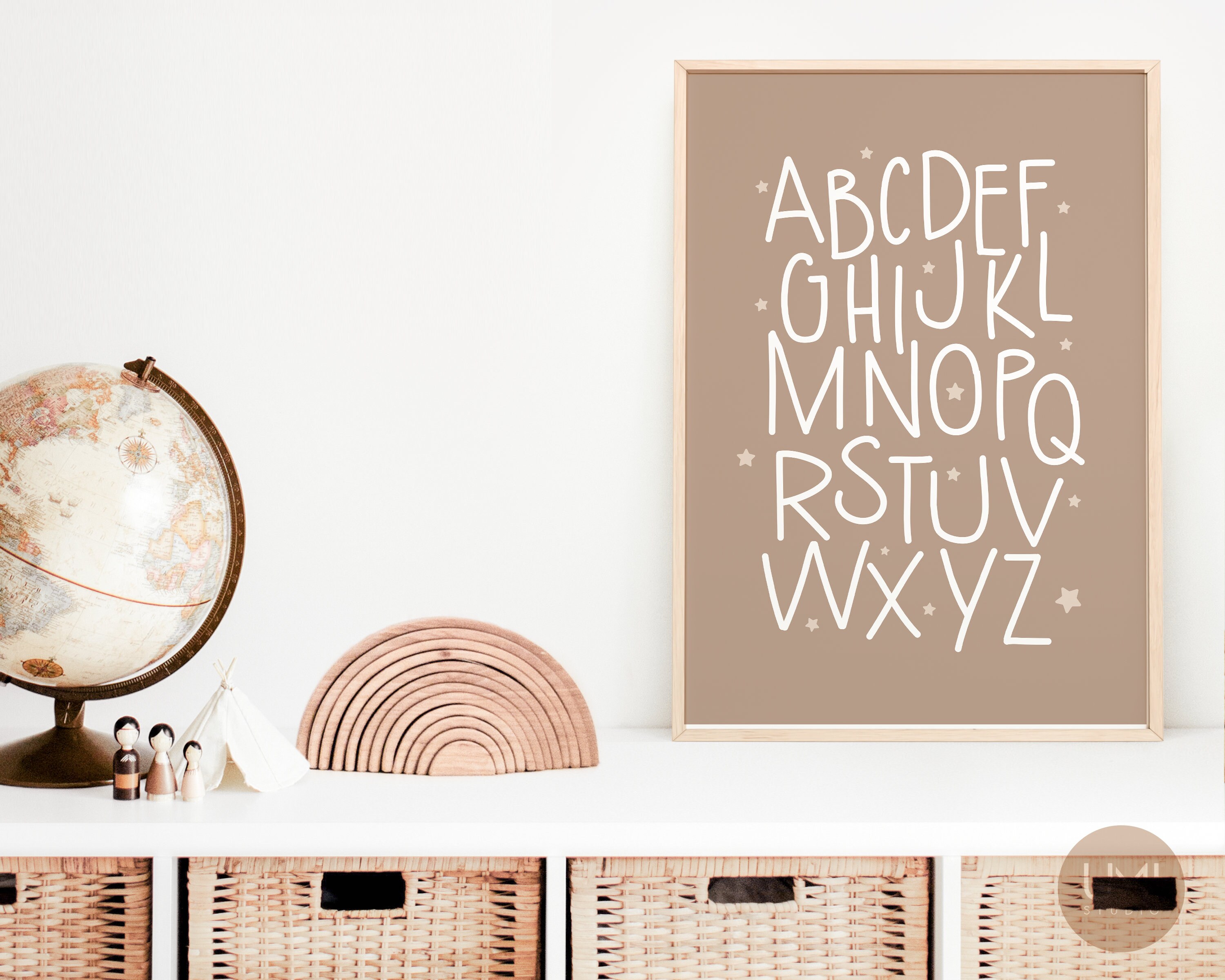 Educational Wall Art Alphabet Poster Classroom Posters - Etsy
