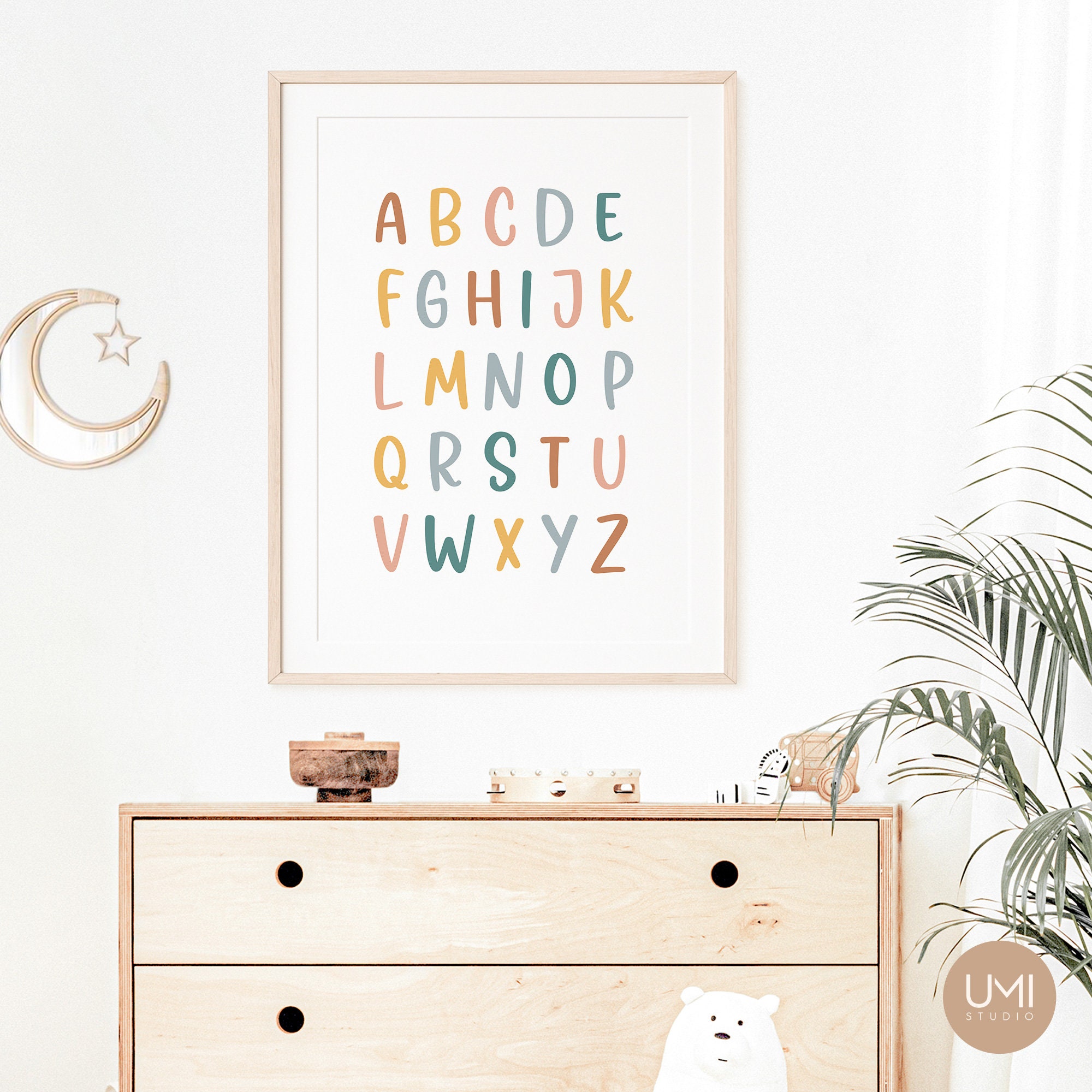 Educational Wall Art, Alphabet Poster, Classroom Posters, Homeschool ...