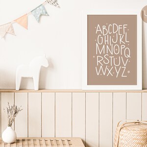 Educational Wall Art Alphabet Poster Classroom Posters - Etsy