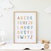Educational Wall Art, Alphabet Poster, Classroom Posters, Homeschool ...