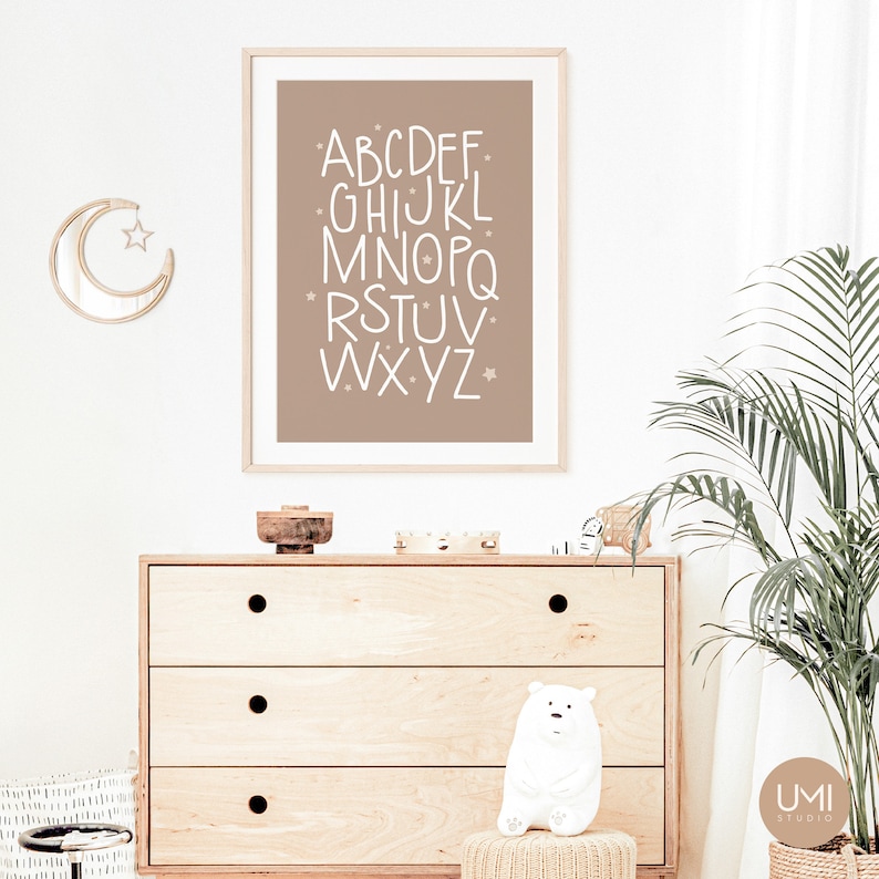 Educational Wall Art, Alphabet Poster, Classroom Posters, Homeschool ...